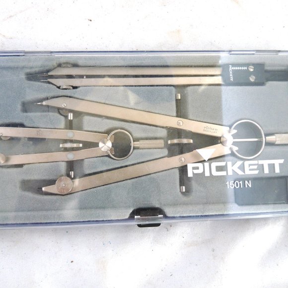 Pickett | Art | Pickett 51 N Drawing Drafting Set Compass Germany Home ...